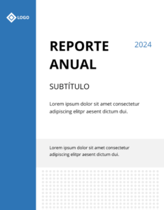 Portadas Azules para Word