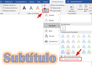 Cómo hacer Títulos bonitos en Word