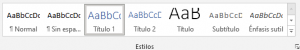 Cómo hacer Títulos bonitos en Word