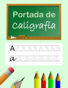 Portadas de Caligrafía para Descargar en Word
