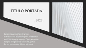 Portadas para Presentaciones en PowerPoint