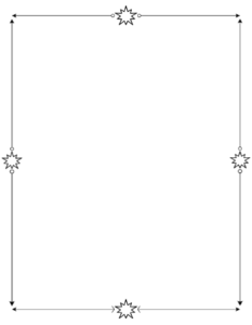 Márgenes para Hojas Blancas en Formatos PNG y Word