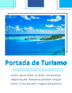 Portadas Azules para Word